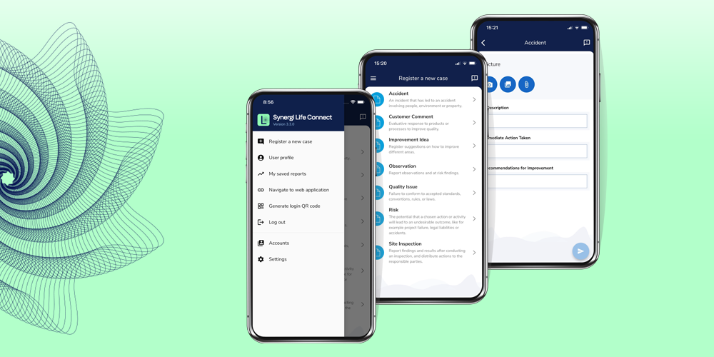 Risk assessment and HSE app - Mobile App - Synergi Life